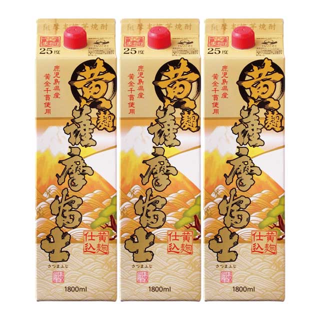 商品詳細 ■商品番号 268846 ■商品種別 芋焼酎 ■内容量 1800ml×3本 ■アルコール度数 25度 ■麹菌 黄麹 ■蒸留方法 常圧蒸留 ■メーカー 濱田酒造 ■原材料 芋・米麹 コメント 鹿児島県産さつまいもと全量国産米使用の米...