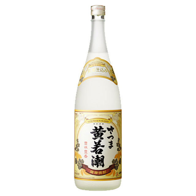 商品詳細 ■商品番号 023672 ■商品種別 芋焼酎 ■内容量 1800ml ■アルコール度数 25度 ■麹菌 黄麹 ■蒸留方法 常圧蒸留 ■メーカー 若潮酒造（株） ■原材料 芋・米麹 コメント 日本酒の仕込みに用いられる「黄麹」にて仕...