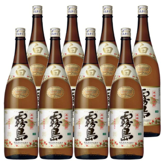 商品詳細 ■商品番号 262676 ■商品種別 芋焼酎 ■内容量 1800ml×8本 ■アルコール度数 25度 ■麹菌 白麹菌 ■蒸留方法 常圧蒸留 ■メーカー 霧島酒造 ■原材料 さつま芋、米麹 コメント 南九州のシラス台地で育ったさつま...