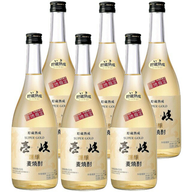 商品詳細 ■商品番号 262379 ■商品種別 麦焼酎 ■内容量 720ml×6本 ■アルコール度数 22度 ■麹菌 - ■蒸留方法 減圧蒸留 ■メーカー 玄海酒造 ■原材料 大麦2/3、米麹1/3 コメント むぎ焼酎「壱岐」をホワイト・オ...