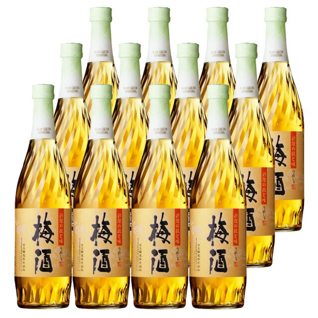 商品詳細 ■商品番号 208298 ■商品種別 梅酒 ■内容量 720ml×12本 ■アルコール度数 14度 ■麹菌 - ■蒸留方法 - ■メーカー 白玉醸造 ■原材料 ホワイトリカー、梅果実、糖類、酸味料、カラメル色素 コメント 【送料無...