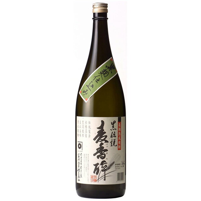 商品詳細 ■商品番号 007031 ■商品種別 麦焼酎 ■内容量 1800ml ■アルコール度数 25度 ■麹菌 - ■蒸留方法 常圧蒸留 ■メーカー 小手川酒造（株） ■原材料 麦・麦麹 コメント 「裸麦」を鉄釜の蒸気で蒸上げ、「黒麹」で...