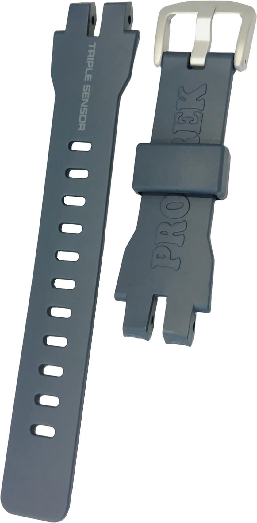 PRW-3000-2V用バンド（ベルト） ※材質：ウレタン樹脂製 ※色：紺色 　（黒ではありません。ご注意ください。） ※美錠：シルバー ※PRW-S3000用カーボンバンドも互換性があります。 ※PRW-3000Bのナイロンバンドモデルに...