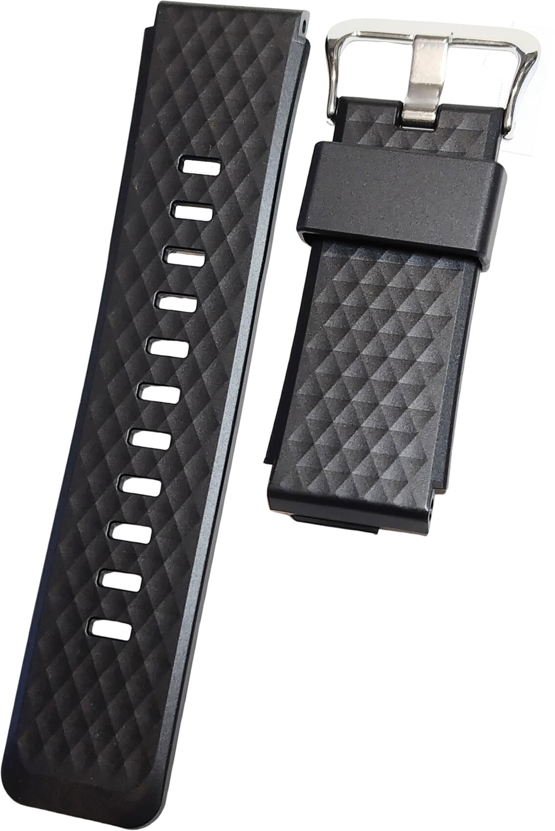 WSD-F20X用バンド（ベルト） 材質：ウレタン製 ※バンドと時計本体の間にある部品の中で部品販売されているのはバネ棒だけです。　 　その他は、部品販売されていません。 　 　必要な場合は、プルダウンより選択してください。 【注意】 WS...