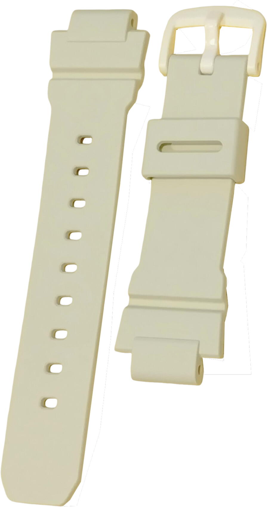 BGA-260,BAX-100用バンド ■材質：ウレタン樹脂 ■色：オフホワイト ※白は生産完了となっています。 ■美錠：白 ※バネ棒,パイプは付いていません。 　必要な場合はプルダウンより選択してください。　