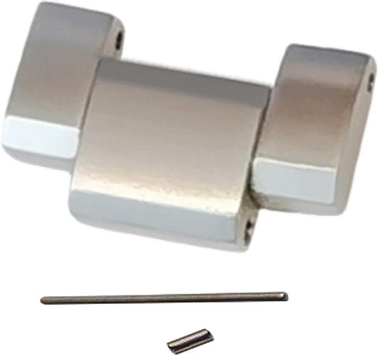 OCW-S100用アジャストコマ ・材質：チタン製 ・連結用のピン・Cリングが付いています。 ※画像はイメージです。 クサリの一部が黒く見えるところは、実際のものではありません。 ※コマ詰め方法を画像でご案内しています。 　ご参考にしてみて...