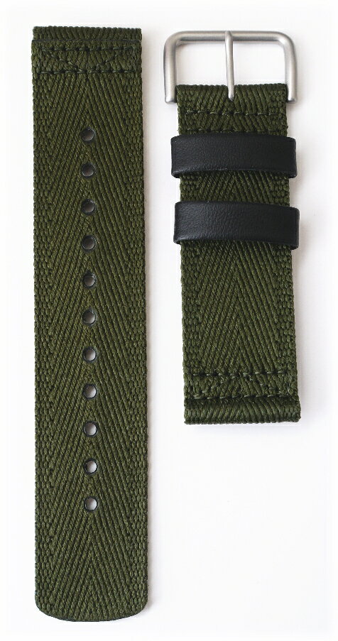 PRG-600,PRG-600Y,PRG-600YB,PRG-600YL用バンド（ベルト） ※材質：ナイロン樹脂製 ※色：カーキ（濃いグリーン） ※幅：24mm ※美錠：シルバー ※バネ棒は付いていません。 ※PRG-650YBE,PRG-...