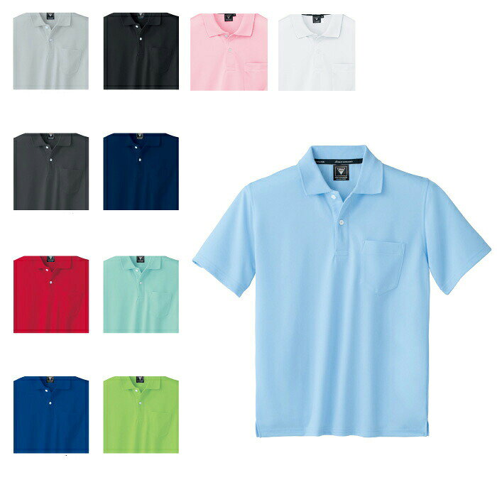 サービス・アミューズメント 6030SS〜LL4L〜5L他のサイズを選ぶ●●商品説明●関連商品※6030半袖ポロシャツ※6035長袖ポロシャツ●春夏用●素材：ハニカムメッシュ（裏使い）＋吸汗速乾 ポリエステル100%●サイズ：SS(肩巾/4...