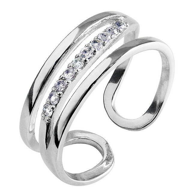 Be Free ホワイトトパーズ フリーサイズリング IC375の解説 ホワイトトパーズの透明感のある輝きを贅沢にあしらい、繊細な中にも華やかさのあるリングに仕上げました。 天然ホワイトトパーズのエタニティセッティングと甲丸リングの三連重ね...