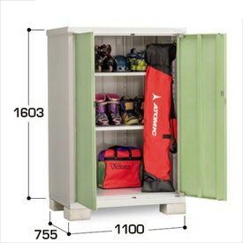 商品番号31552002メーカーイナバ物置サイズ幅 1160.0mm × 奥行き 788.0mm × 高さ 1603.0mmカラーJG(ジェードグリーン)通常納期(宅配)7〜14日後発送通常納期(工事)14日後以降発送（要問合せ）用途掃除用...