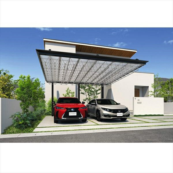 商品番号19232201メーカー三協アルミサイズ幅 5350.0mm × 奥行き 4732.0mm × 高さ 2600.0mm通常納期14日後以降発送（要問合せ）用途2台用素材アルミ対応タイプ一般地型:風速38m/秒相当配送区分1※商品によ...