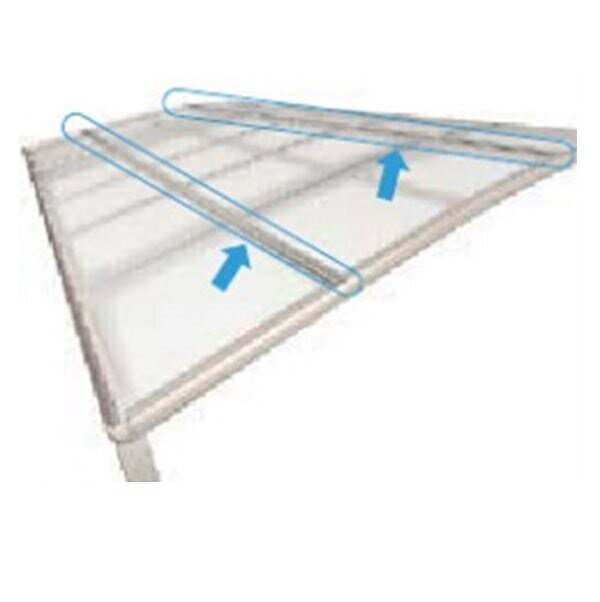 商品番号23499401メーカーリクシル通常納期5〜10日後発送配送区分1※商品により配送可能エリアが異なります。配送エリア表をご覧ください。工事対応この商品は工事を承っておりません。サイクルポート　ネスカのオプションです。耐風圧強度の向上...