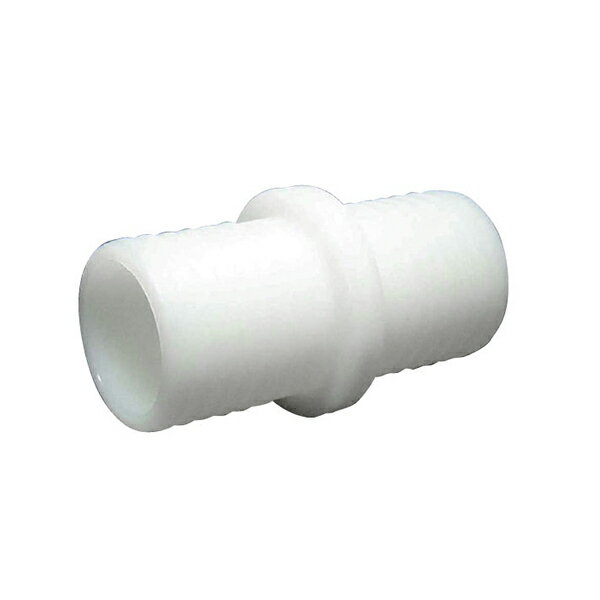 同径のホースをつなぐストレートタイプのナイロンホースジョイントです。※飲料水・温水ラインや圧力が発生する場所へは使用しないでください。　また、不凍液や油類・燃料類などにも使用できません。◆ストレート型◆適合ホースサイズ:1-1/2インチ(約...