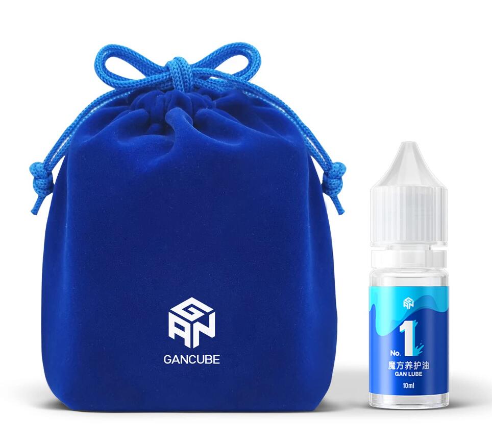 【セット】GAN スピードキューブ　潤滑剤 10ml & パズルバッグ　純正　ポーチ　袋　収納 純正　ポーチ　袋　収納 ●【潤滑性】GAN No.1 Lube MaintenanceはGAN純正の潤滑剤です。メンテナンス剤として定期的に使用...