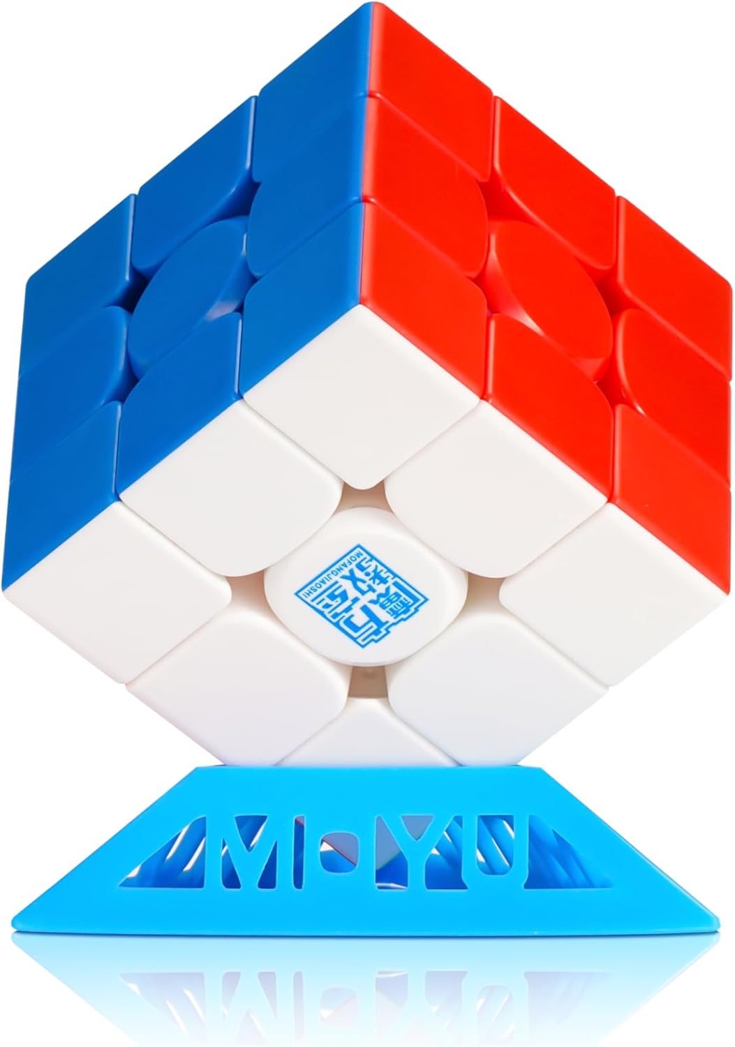 マジックキューブ MoYu RS3M V5 競技用キューブ 3x3x3 魔方 プロ向け 回転スムーズ 安定感 知育玩具 Magic Cube 子供ギフト クリスマス プレゼント 祝日ギフト 子どもおもちゃ (RS3M-V5) ルービックキュ...
