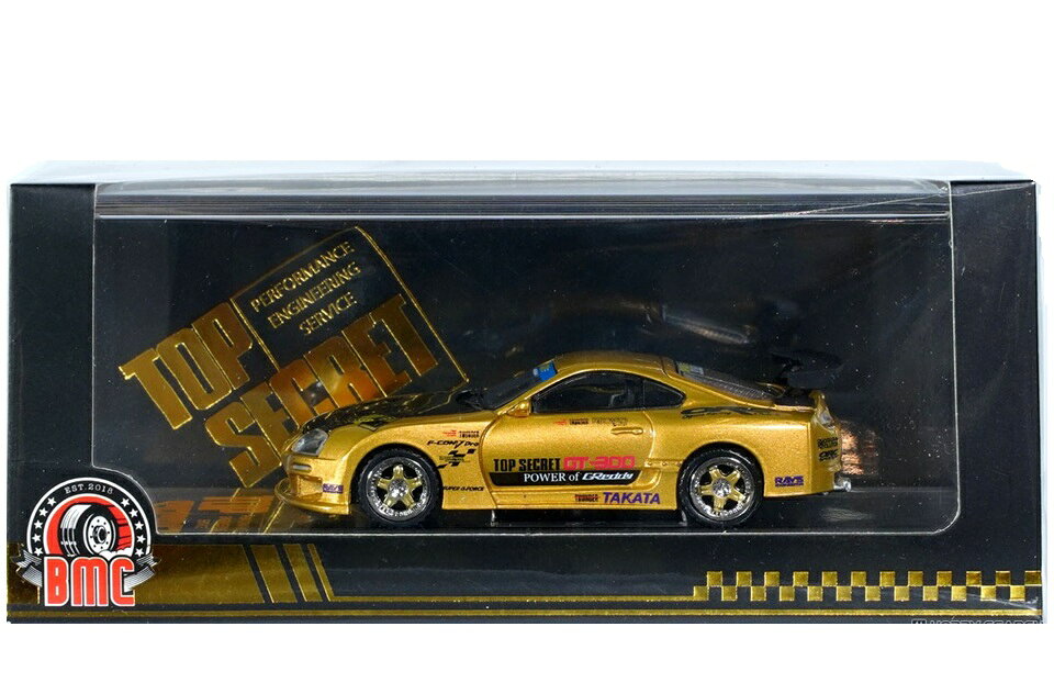 ご覧いただき、ありがとうございます。 商品説明大きさ 1/64 スケール　全長5cm位 材質 ダイキャスト製　 カラー ゴールド 可動部 開閉機構なし。 モデルメーカー ビー・エムクリエイションズ 品番 64B0429 コメント ●トップシ...