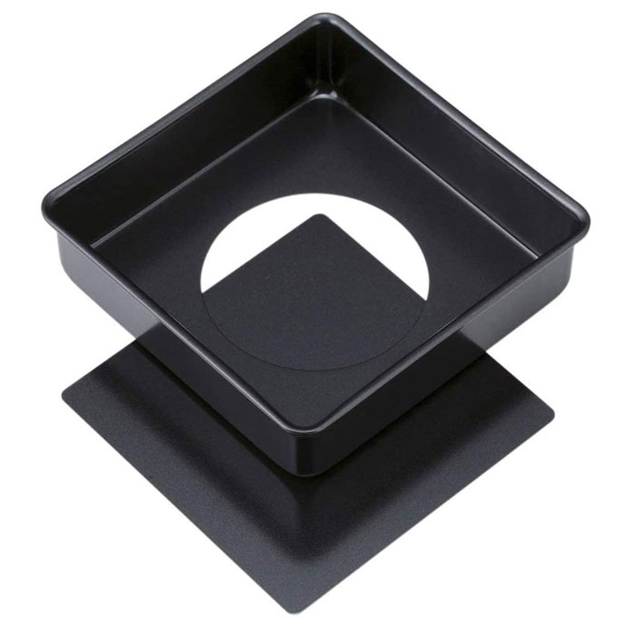 型離れしやすく、片付けもラクラクの底取れタイプです。 サイズ:19.2×19.2×4.7cm 素材・材質:鉄(シリコーンポリエステル樹脂焼付塗装) 生産国:中国■メーカー希望小売価格はメーカーカタログに基づいて掲載しています