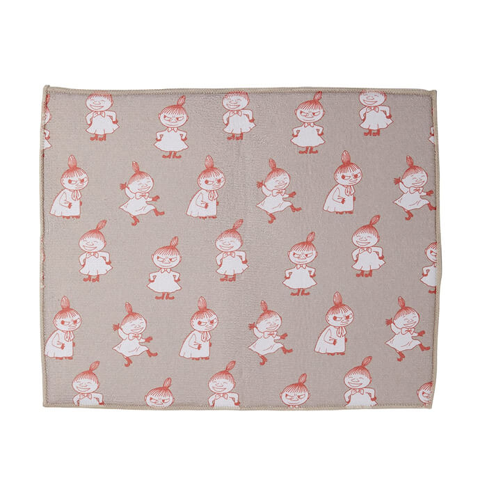 程よい厚みのクッション入りで、デリケートな食器類も安心して置くことができます。 洗濯機で丸洗いOK。 使った後はフックに吊るして乾燥することで清潔に保てます。 サイズ：約縦40×横50cm 材質：表生地/ポリエステル100%、中材/ポリウレ...