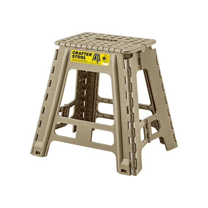 様々なシーンで使える、折りたたみクラフタースツール 軽量で持ち運びが簡単なクラフタースツール。キャンプ等のアウトドアはもちろん、掃除等インドアでも使える1台は欲しいアイテム。W40.5×D34×H45cmポリプロピレン組立完成品付属工具：な...