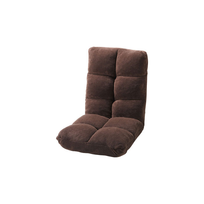 ボリュームのある厚めの座面と背もたれで、ゆったりとしたすわり心地です。しっとりとした肌触りで、季節を問わずお使いいただけます。W42×D60-102×H56×SH14cmポリエステル組立完成品付属工具：なしお客様用意：なし14段階リクライニ...