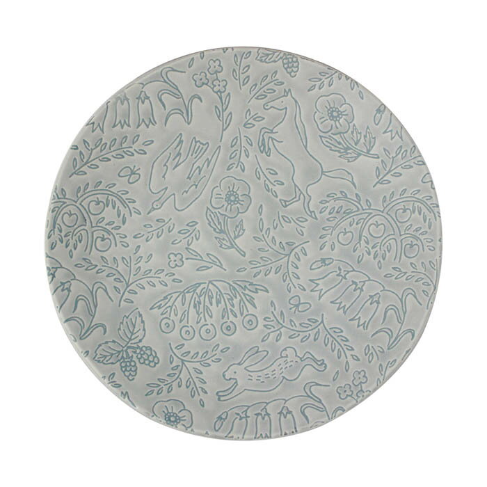 "Erde" (エルデ)とは大地を意味するドイツ語です。 いつまでも実りある大地であるように、そこに生きる生き物たちも永遠であるように、願いを込められたデザインのシリーズです。 【仕様】 （φ23.5×H3.5cm）×1 材質：磁器　日本製...