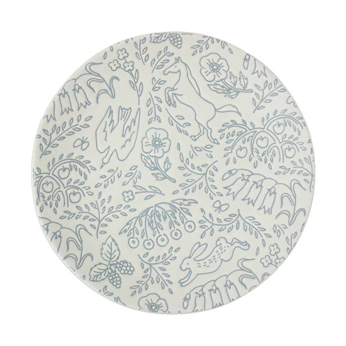 "Erde" (エルデ)とは大地を意味するドイツ語です。 いつまでも実りある大地であるように、そこに生きる生き物たちも永遠であるように、願いを込められたデザインのシリーズです。 【仕様】 （φ23.5×H3.5cm）×1 材質：磁器　日本製...