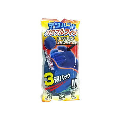サイズ：全長：24cm 手のひら周り：18cm 材質：手袋本体：ナイロン 手のひら部：天然ゴム 生産国：マレーシア 細かな作業にぴったりフィット ●発砲天然ゴムがしっかりグリップ。 ●背抜きタイプなので通気性に優れムレにくい。 ●やわらかな...