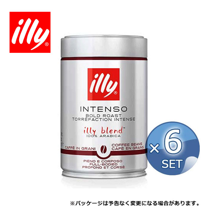 やや苦みの強い「ダークロースト」カプチーノやカフェラテなどミルクに合わせてお召し上がりいただくのにおすすめします。 【仕様】 原材料名：コーヒー豆(生豆生産国名:ブラジル、エチオピア 他) 原産国名：イタリア 内容量：250g×6缶 賞味期...