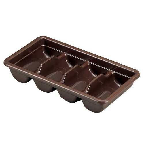 【仕様】（外寸）幅×奥行×高さ：523mm×288mm×94mm（仕切り内寸）幅×奥行×高さ：104mm×235mm×85mm仕切り数：4材質：ポリエチレン製CAMBRO キャンブロ バスボックス　衝撃に強いプラスチック製で使用後の食器の後...