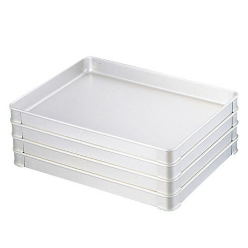 【仕様】規格：大60間口×奥行×高さ：414mm×312mm×60mm●足金具に工夫をし、L型にしました。 スタッキングも良好でかつ途中のバットを簡単に引き抜くことが出来ます。底に出っぱっていないため冷蔵庫への出し入れも非常に楽です。サイズ...