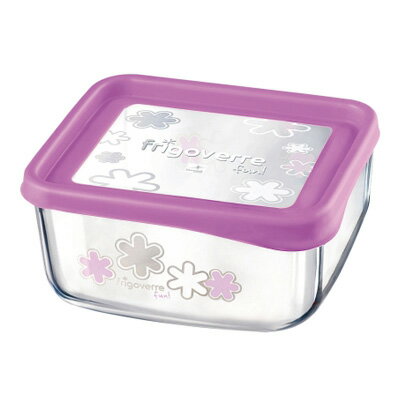 【仕様】幅×奥行×高さ：190mm×190mm×80mm容量：2000cc材質：本体/ガラス 蓋/ポリプロピレン（耐熱温度70℃）　※電子レンジ、オーブンにはご使用できません。　※イタリア色違いはこちらオレンジグリーンブルー