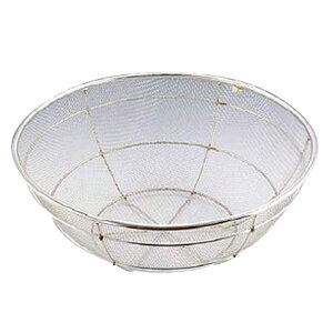 【仕様】サイズ：60cm外径×高さ：597mm×218mm内径：583mm●煮沸殺菌消毒に最適なざるです。　●SA18-8ざるドーリー（HZL01）等と合わせてお使いください。