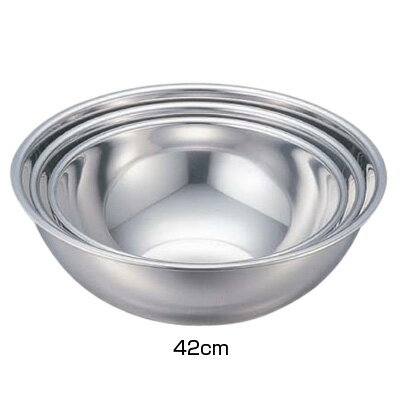 【仕様】内径：42cm深さ：150mm容量：15.5L板厚：0.7mm質量：1170g※エコクリーンサイズ違いはこちら15cm18cm21cm24cm27cm30cm33cm36cm39cm45cm