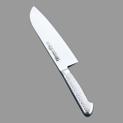 【仕様】サイズ：17.5cm全長：305mm質量：150g背厚：2.0mmブライトM11プロ 割込シリーズ モリブデン・バナジウム鋼割込 ●錆びにくい13クロームステンレスに、刃物鋼では最高級のモリブデン・バナジウム鋼を刃部に割り込み、最新...