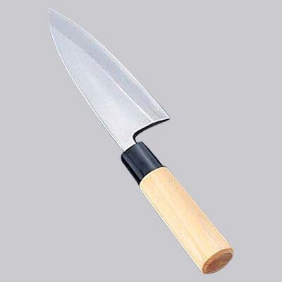 【仕様】サイズ：13.5cm全長：265mm質量：200g背厚：7.0mm※庖丁の表示サイズは、マチ付庖丁は刃先からマチまで、マチなし庖丁は刃渡り寸法となっております。 木柄なのに防腐、防菌、防水効果！手になじみ易く、疲れにくい木柄に天然樹...