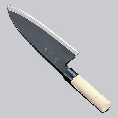 【仕様:】サイズ：27cm全長：445mm質量：450g背厚：4.0mm※庖丁の表示サイズは、マチ付庖丁は刃先からマチまで、マチなし庖丁は刃渡り寸法となっております。　安来白鋼 本霞研●シャープな切れ味。熟練された技術を持つ人にピッタリです...