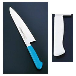 【仕様】サイズ：27cm全長：406mm質量：258g背厚：2.0mm抗菌カラー庖丁 【抗菌カラー庖丁の特長】庖丁本体はBrieto-M11PRO シリーズを使用し、柄の部分に抗菌剤を配合して特殊塗装をしているので、食材別に使い分け管理と衛...