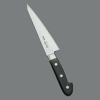 【仕様】サイズ：14cm全長：270mm質量：175g背厚：2.9mm杉本（全鋼）　・特に厳選された刃物鋼を永年にわたる伝統的な製造技術により、入念に手造りされた商品です。 ※包丁の表示サイズは、すべて刃渡り寸法となっております。