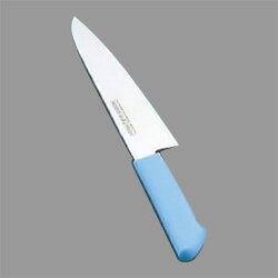 【仕様】サイズ：21cm全長：342mm質量：245g背厚：4.0mmマスターコック 抗菌カラー庖丁◆材質 刀身：モリブデン・バナジウム鋼 ハンドル：ノバロンAGZ330（銀系無機抗菌剤）入りポリプロピレン樹脂（耐熱温度110℃）　●多彩な...