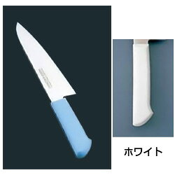 【仕様】サイズ：24cm全長：372mm質量：300g背厚：4.0mmマスターコック 抗菌カラー庖丁◆材質 刀身：モリブデン・バナジウム鋼 ハンドル：ノバロンAGZ330（銀系無機抗菌剤）入りポリプロピレン樹脂（耐熱温度110℃）　●多彩な...