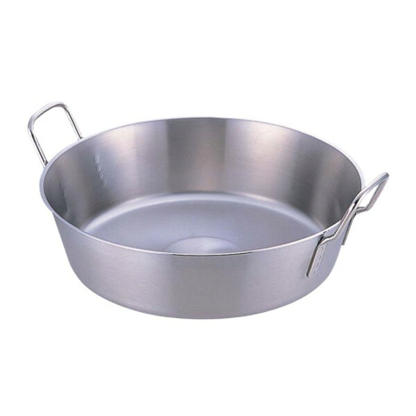【仕様】サイズ：33cm内径×深さ：335mm×91mm容量：5.0L質量：2.2kg底板厚：2.5mm底径：267mmパワー・デンジ（モリブデン鋼）[IH対応]Point 熱源を選ばないタフなアイテム。あらゆる熱源に対応・単層極厚底構造が...