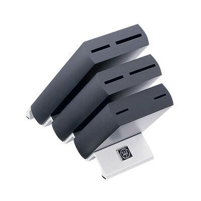 【仕様】 幅×奥行×高さ：115mm×285mm×237mm ●最大収納数 パーリングナイフ 1本 ソーセージナイフ 1本 ブレッドナイフ20cm 1本 三徳包丁17cm 1本 牛刀26cm 1本 ロングスライサー26cm 1本