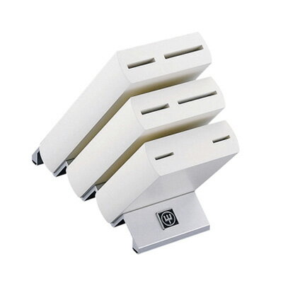 【仕様】 幅×奥行×高さ：115mm×285mm×237mm ●最大収納数 パーリングナイフ 1本 ソーセージナイフ 1本 ブレッドナイフ20cm 1本 三徳包丁17cm 1本 牛刀26cm 1本 ロングスライサー26cm 1本