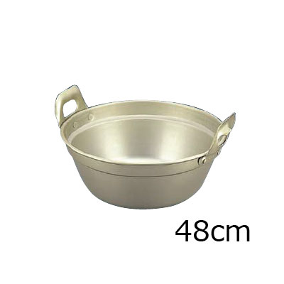 サイズ：　（内径）48cm　（外径）498mm×（深さ）200mm容量：28.0L質量：1.14kg板厚：1.2mm