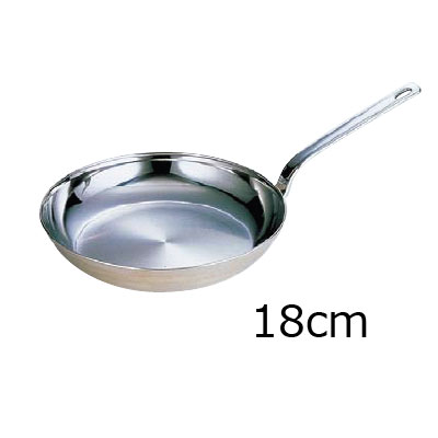 XFD-180　サイズ：　（内径）180mm×（深さ）40mm容量：0.9L質量：0.50kg底径：120mm板厚：1.0mm全長：385mm