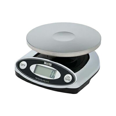 【仕様】 メーカー品番：KW-003 ひょう量：3kg 最小表示：1g 幅×奥行×高さ：171×164×77 電源:単3乾電池×2本付 ●お皿も本体も、まるごと洗える!IP67等級の防水 ●ボールを乗せても見やすい構造 ●厨房で映えるクロム...