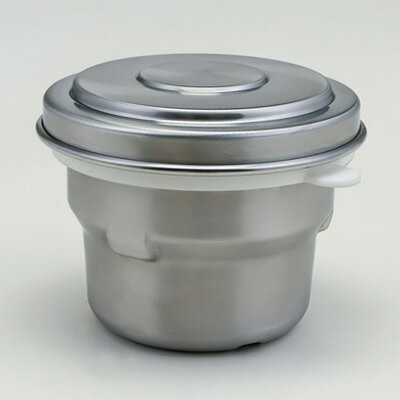 【仕様】 外径：112mm 高さ：86mm 容量：0.4L（蓄冷材使用時0.25） ●シリコン製の内蓋の色で内容物を識別できます。 ●フタなしで2段重ねた場合の高さ127（1段あたり＋41） ●特殊断熱材入