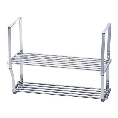 【仕様】 型式:PA2- 60 間口×奥行×高さ:600×250×450mm ブラケット数:2 自重:2.10kg ※耐荷重:棚1枚あたり10kg ※中どめ補強はついていません。 ※組立式