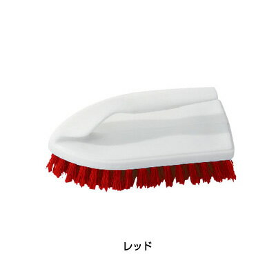 【仕様】 カラー:レッド サイズ:157×65mm 毛長:25mm PET毛 ●使用場所により色分けができ、力が伝わる万能型ブラシです。