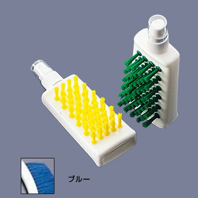 【仕様】 メーカー品番:1836 色:ブルー 幅×奥行:55×155mm 毛長:20mm ボトル容量:100c.c. TUCEL HYGIENIC FUSEDWAREトゥーセル ブラシも色分け・使い分け!―HACCP対応― トゥーセル社のブ...